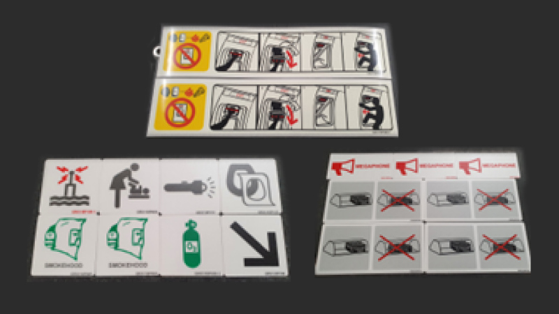 Aircrft Transition Placards | Case Study | TEG