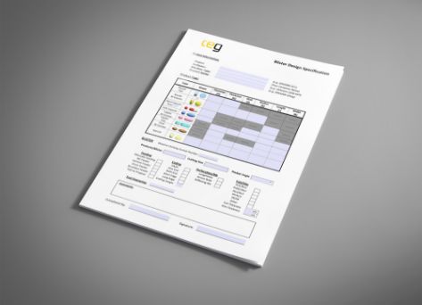 TEG Blister Design Specification - TEG