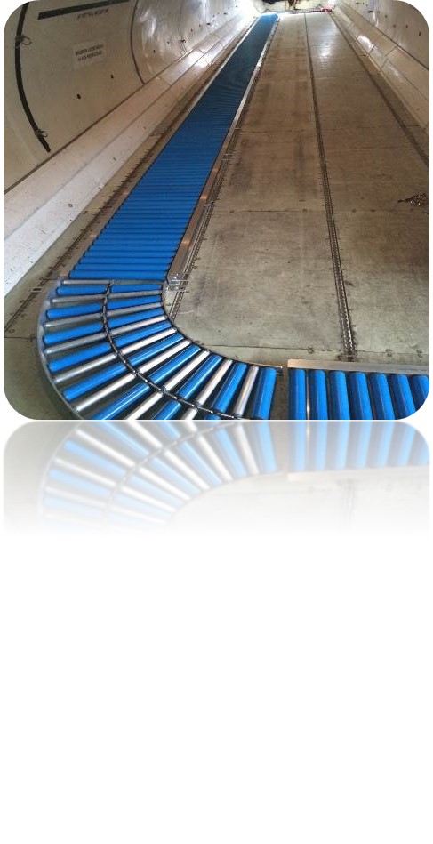 Freight Roller Conveyor System for ATR 42 and ATR 72 aircraft - TEG